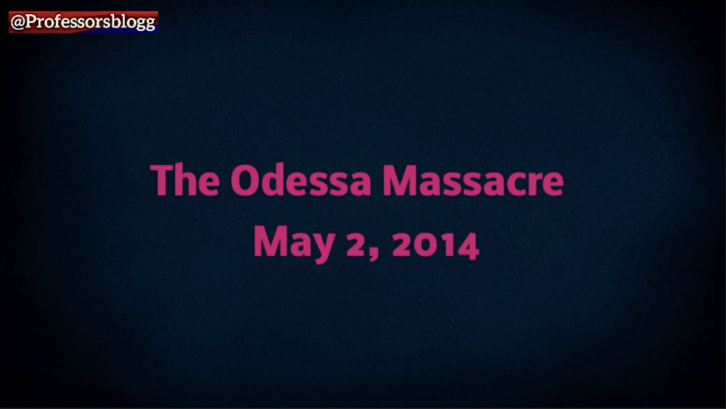 The Odessa massacre. Who was killed, by whom, why? – The Indicter